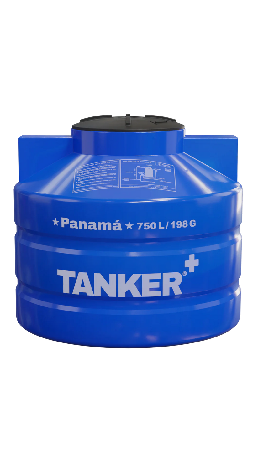 Tanque para Agua Azul 750 Litros Tanker – MELO Comasa