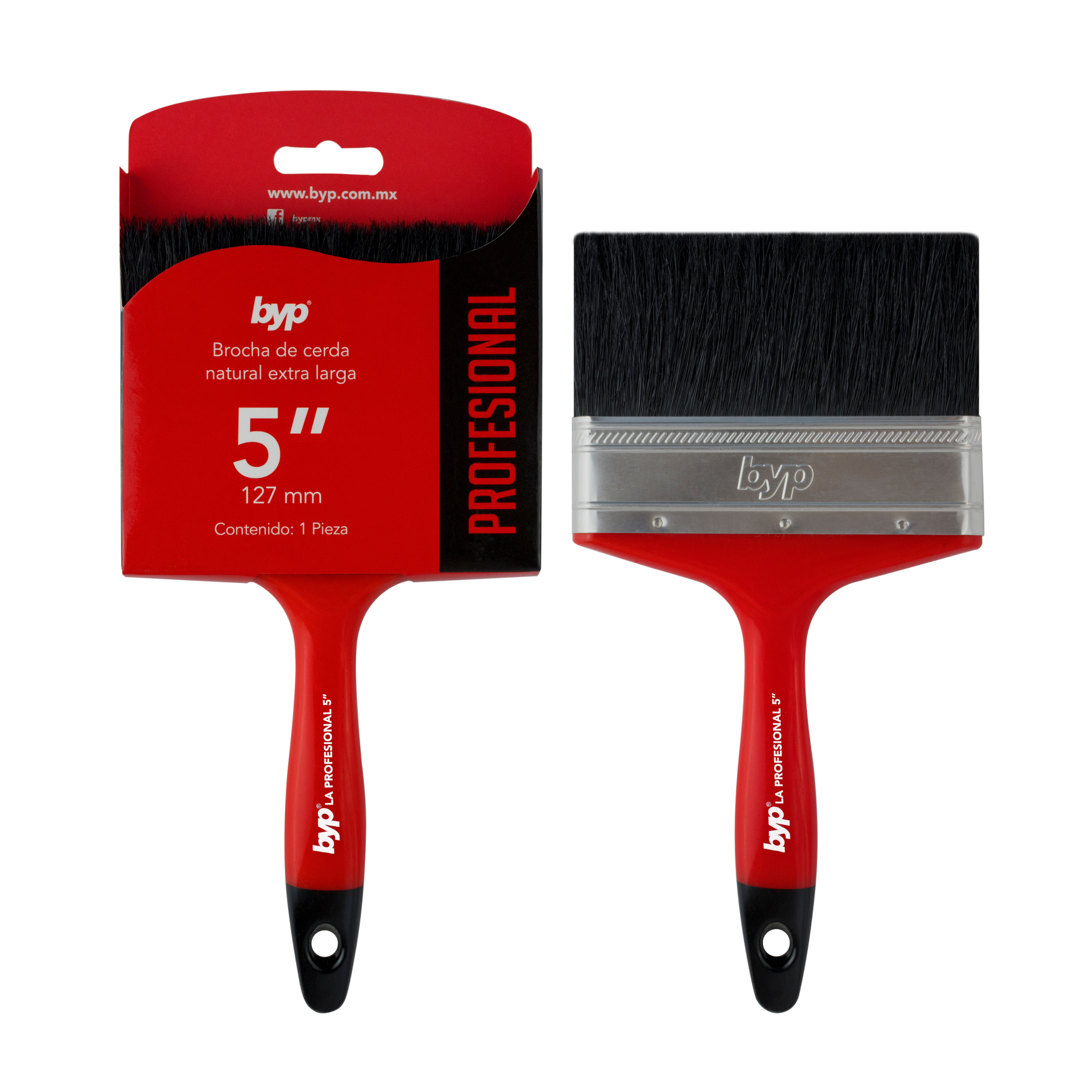 Brocha Pintor Profesional Plast 5" BYP – MELO Comasa